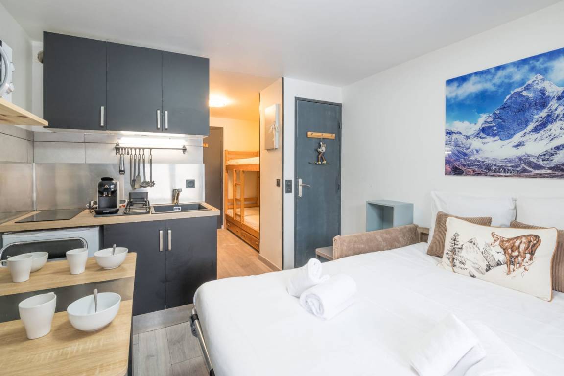 18 M² Studio ∙ 4 Personnes - Ibis Budget Sallanches