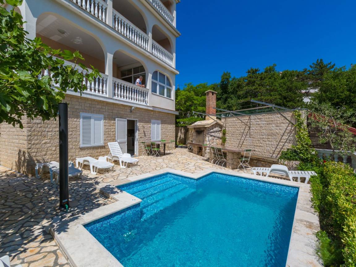 32 M² Ferienwohnung ∙ 1 Schlafzimmer ∙ 3 Gäste - Crikvenica