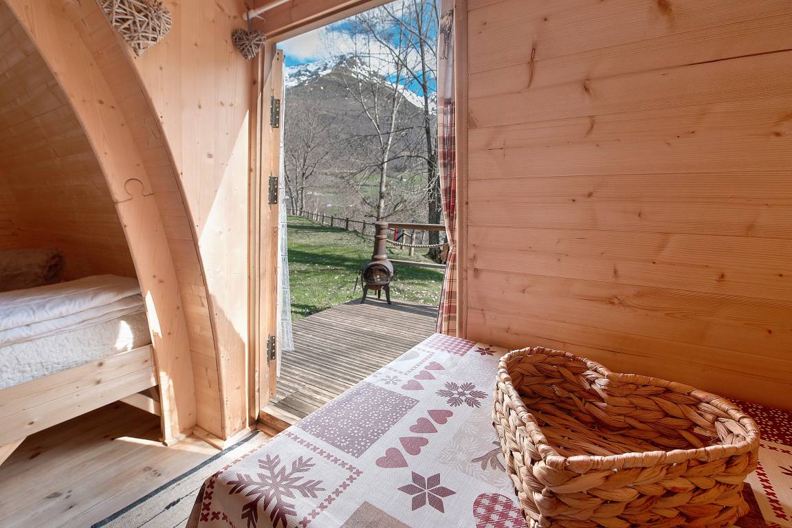 16 M² Cabaña ∙ 1 Habitación ∙ 4 Huéspedes - Pirineos