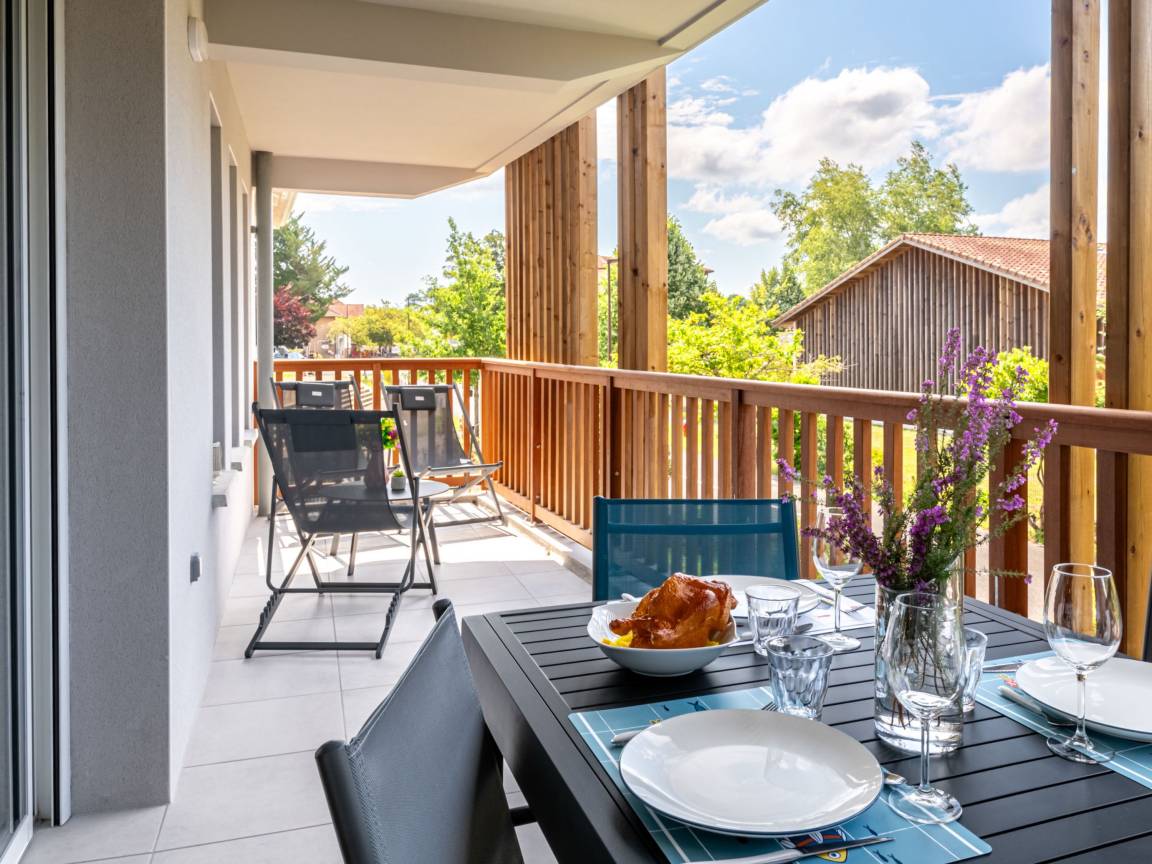 50 M² Ferienhaus ∙ 1 Schlafzimmer ∙ 4 Gäste - Lit-et-Mixe