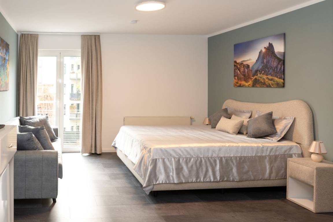 30 M² Ferienwohnung ∙ 1 Schlafzimmer ∙ 2 Gäste - Leipzig