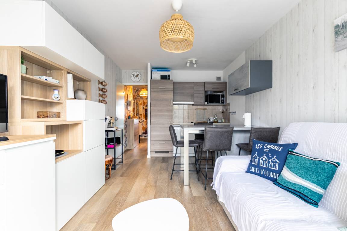 35 M² Ferienwohnung ∙ 1 Schlafzimmer ∙ 4 Gäste - Les Sables-d'Olonne