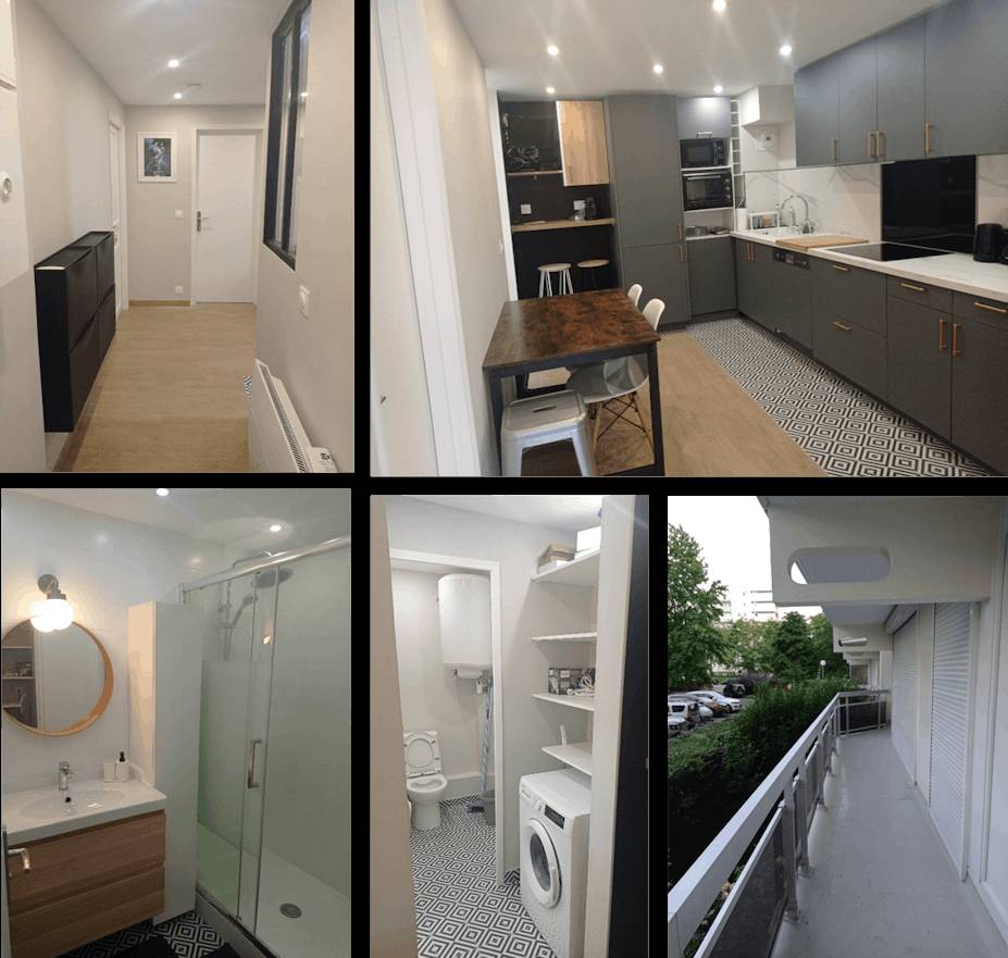 62 M² Private Room ∙ 1 Bedroom ∙ 3 Guests - Noisy-le-Grand