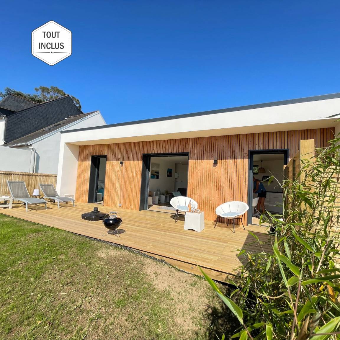 50 M² Gîte ∙ 1 Chambre ∙ 2 Personnes - Locquirec