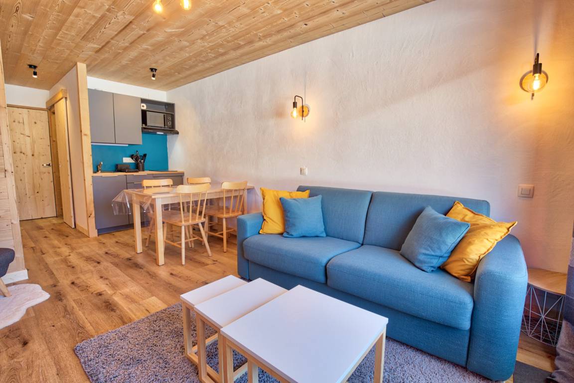 23 M² Appartement ∙ 1 Chambre ∙ 4 Personnes - La Giettaz