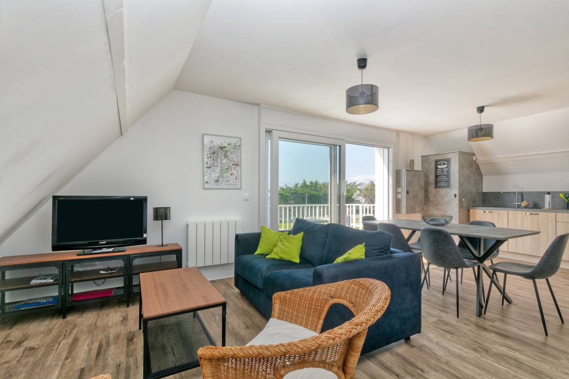 72 M² Apartamento ∙ 2 Habitaciones ∙ 5 Huéspedes - Batz-sur-Mer