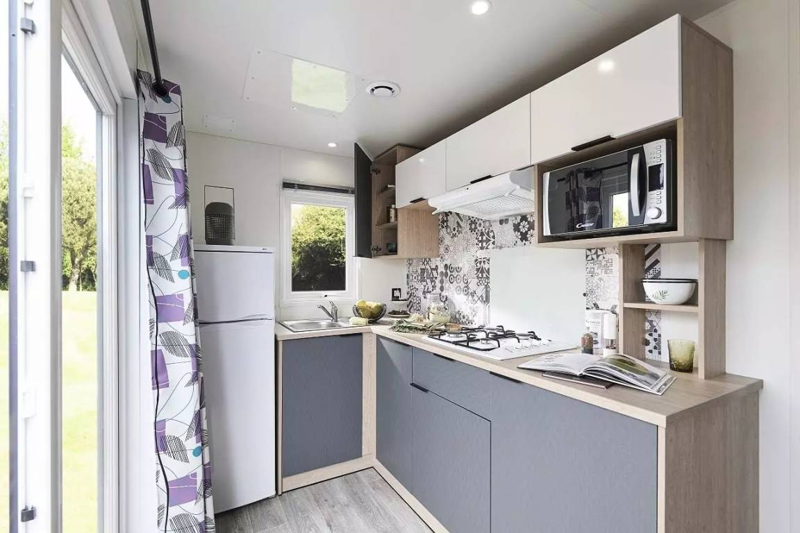 30 M² Casa Mobile ∙ 2 Camere Da Letto ∙ 6 Ospiti - Saint-Molf