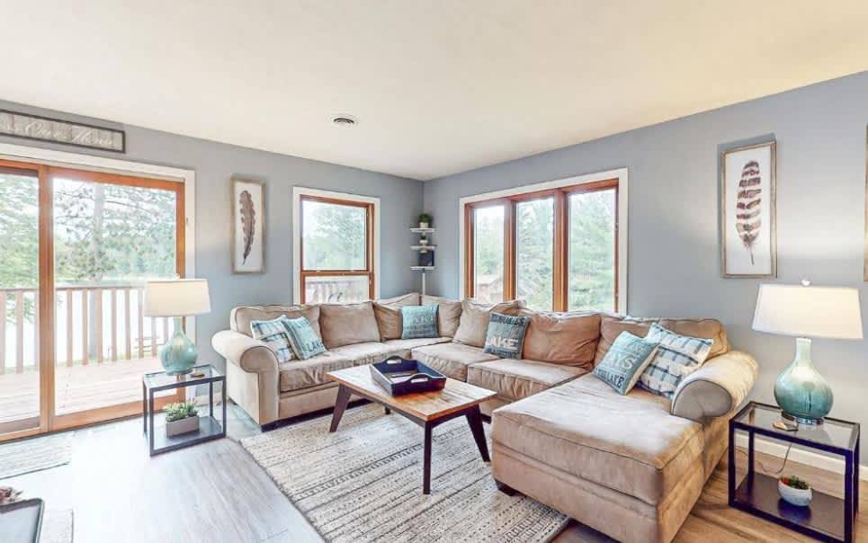 139 M² House ∙ 3 Bedrooms ∙ 6 Guests - Two Sisters Lake, WI