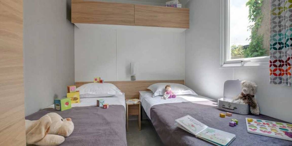 27 M² Camping ∙ 2 Chambres ∙ 5 Personnes - Assérac