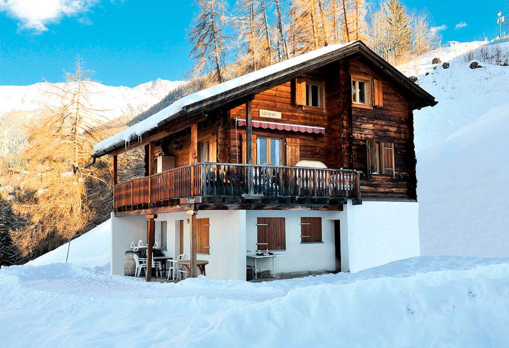100 M² Ferienhaus ∙ 3 Schlafzimmer ∙ 6 Gäste - La Tzoumaz