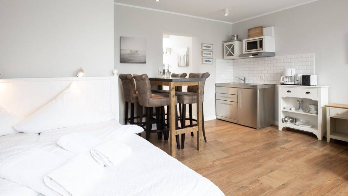 28 M² Ferienwohnung ∙ 1 Schlafzimmer ∙ 2 Gäste - Juist