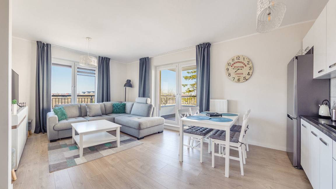 42 M² Apartament ∙ 1 Sypialnia ∙ 4 Gości - Ustronie Morskie