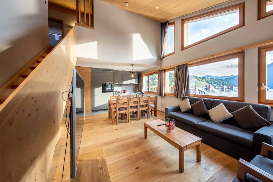 79 M² Ferienwohnung ∙ 3 Schlafzimmer ∙ 8 Gäste - Grimentz