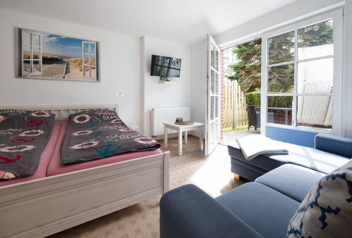 39 M² Ferienwohnung ∙ 1 Schlafzimmer ∙ 2 Gäste - Norddorf