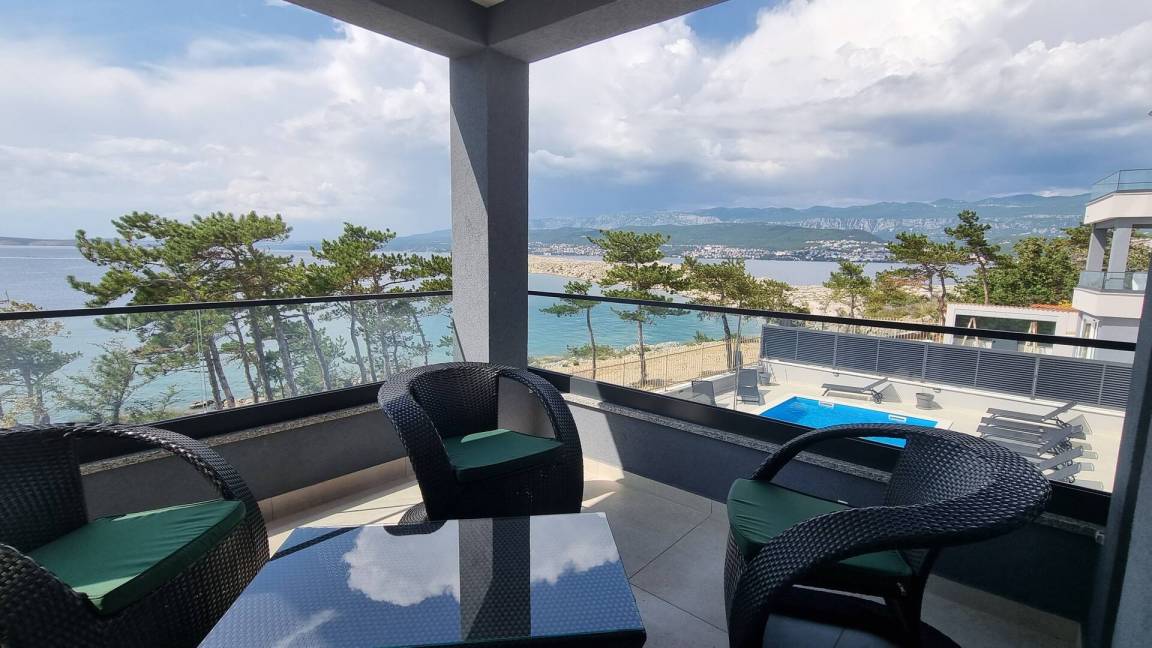 50 M² Ferienwohnung ∙ 1 Schlafzimmer ∙ 3 Gäste - Vrbnik