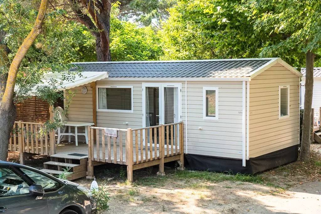 24 M² Mobilheim ∙ 2 Schlafzimmer ∙ 4 Gäste - Roses