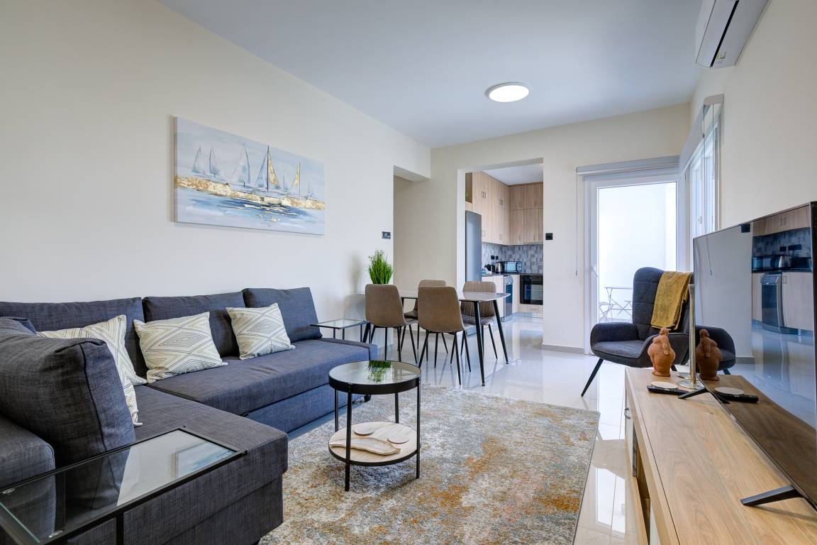 56 M² Ferienwohnung ∙ 2 Schlafzimmer ∙ 4 Gäste - Limassol