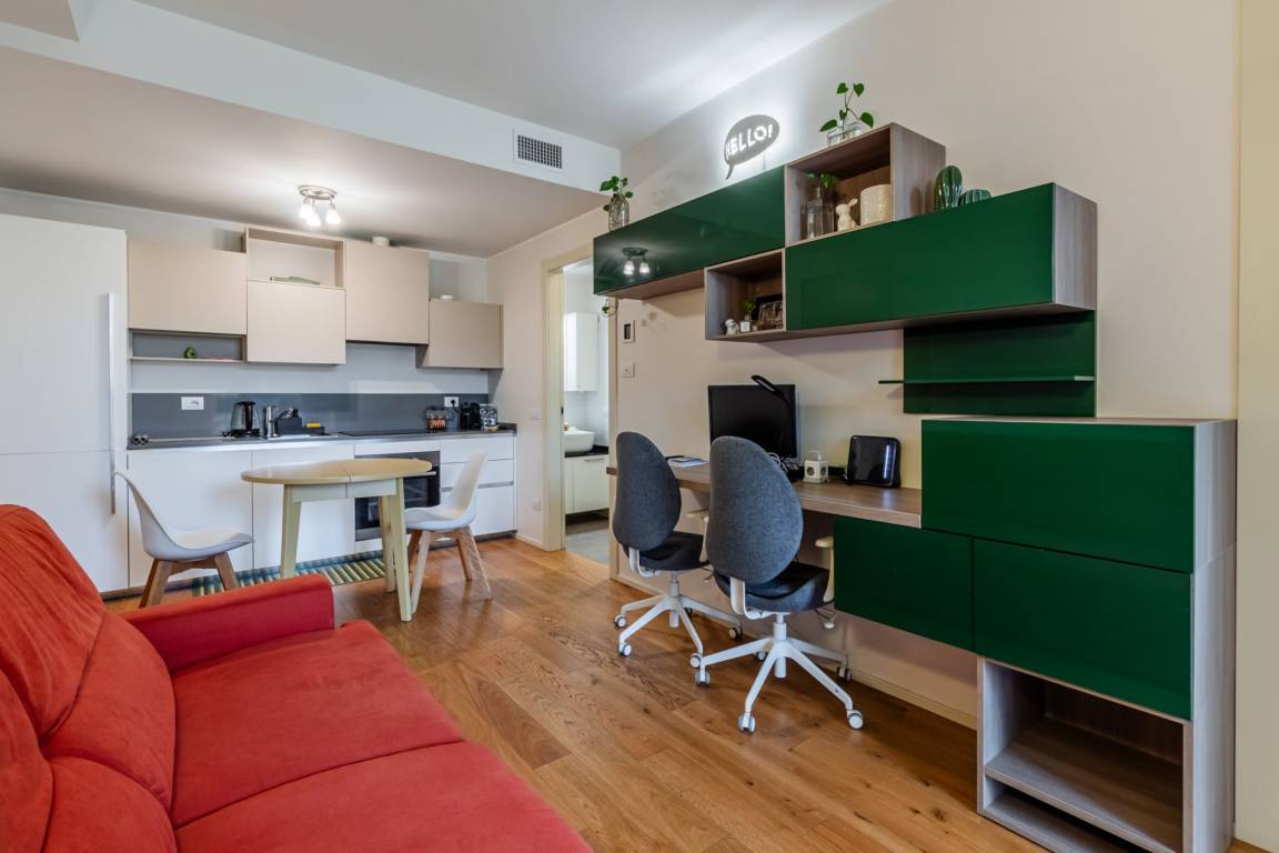 55 M² Apartamento ∙ 1 Quarto ∙ 4 Hóspedes - Milão