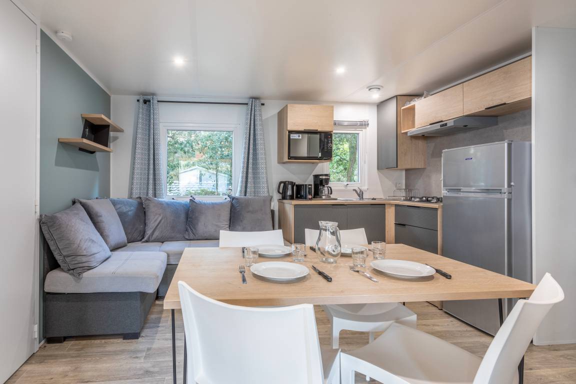 40 M² Camping ∙ 3 Chambres ∙ 8 Personnes - Moutiers-les-Mauxfaits