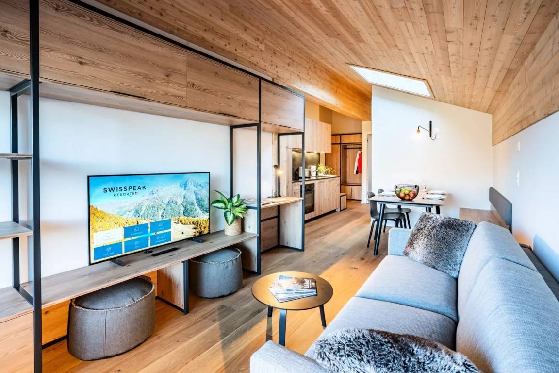 43 M² Ferienwohnung ∙ 1 Schlafzimmer ∙ 4 Gäste - Veysonnaz