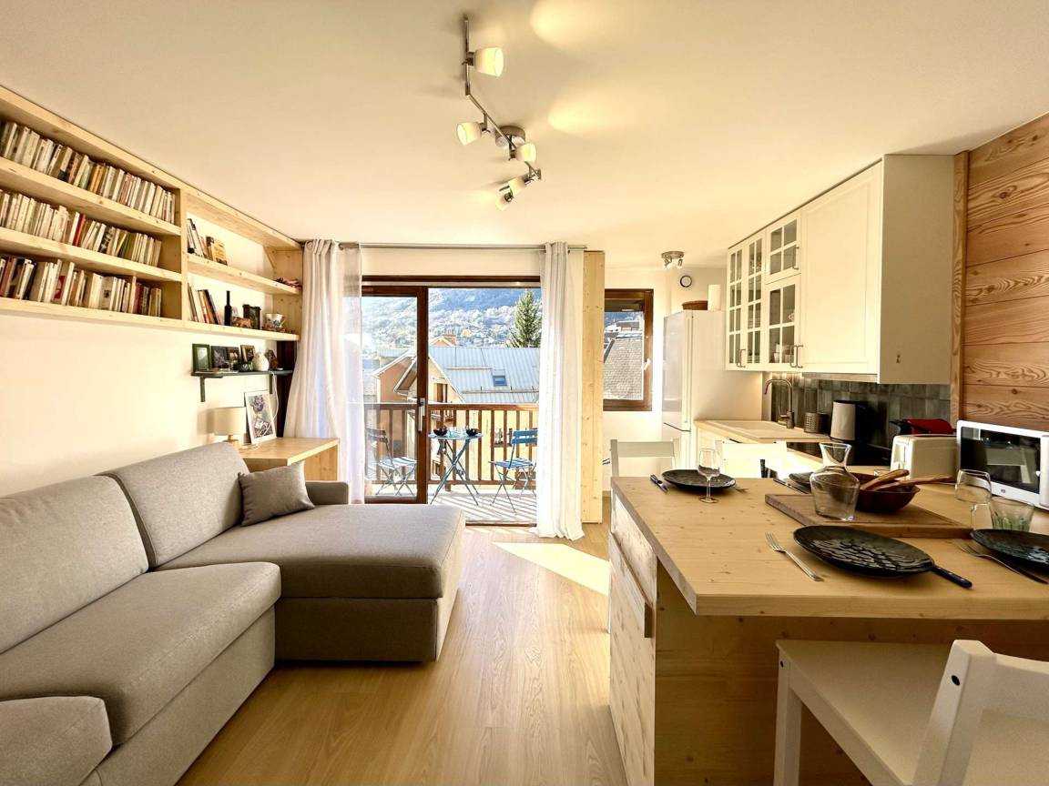 28 M² Studio Flat ∙ 1 Bedroom ∙ 4 Guests - La Salle les Alpes