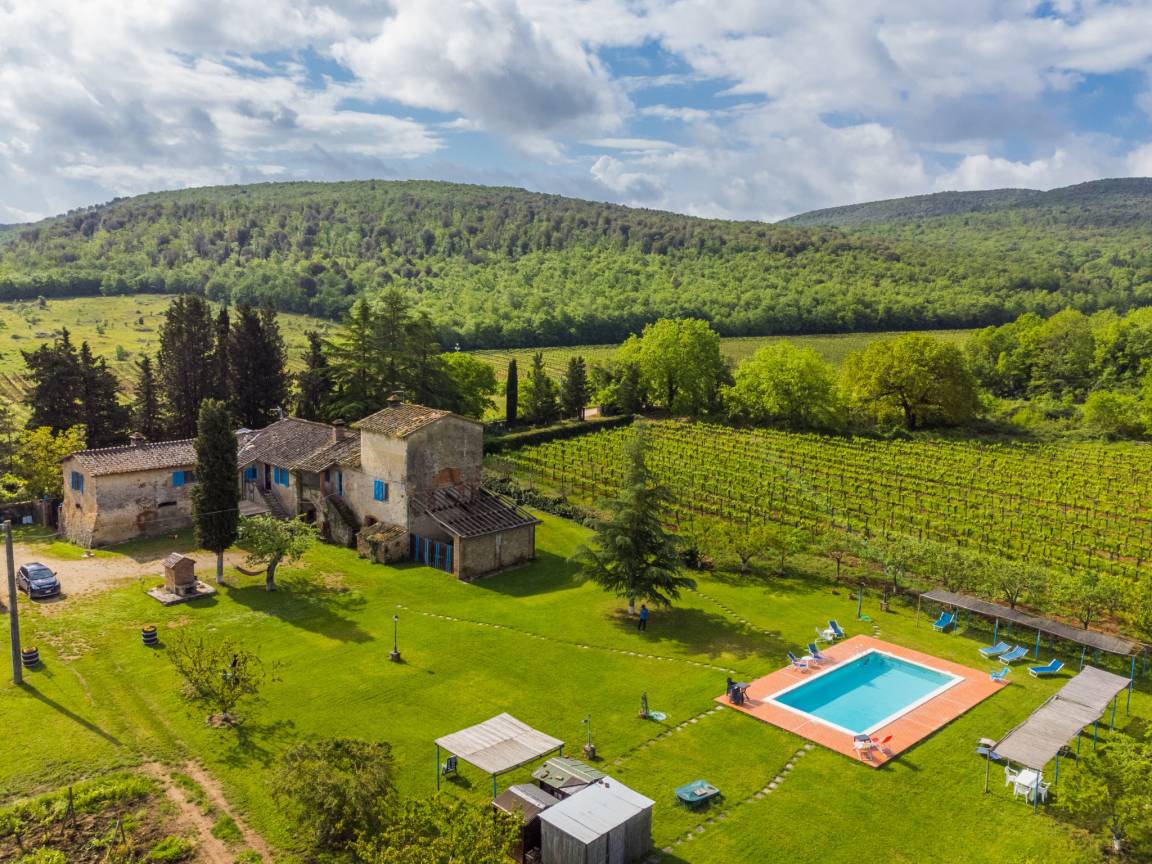 310 M² Huis ∙ 9 Slaapkamers ∙ 23 Gasten - Monteriggioni