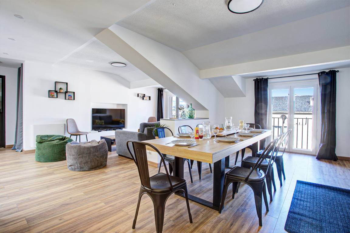 105 M² Apartamento ∙ 3 Habitaciones ∙ 8 Huéspedes - Vall de Núria