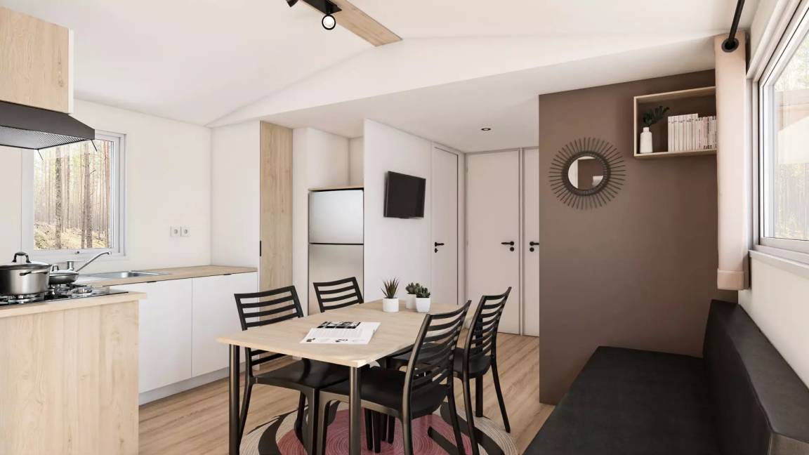 40 M² Mobil-home ∙ 4 Chambres ∙ 2 Personnes - Chantilly