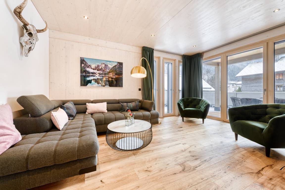 91 M² Appartement ∙ 2 Slaapkamers ∙ 7 Gasten - Brandnertal