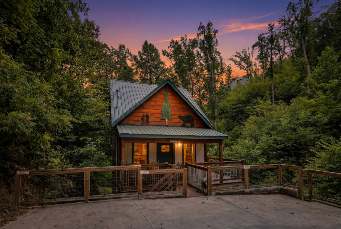 106 M² Cabin ∙ 1 Bedroom ∙ 4 Guests - Ripley's Aquarium of the Smokies, Gatlinburg
