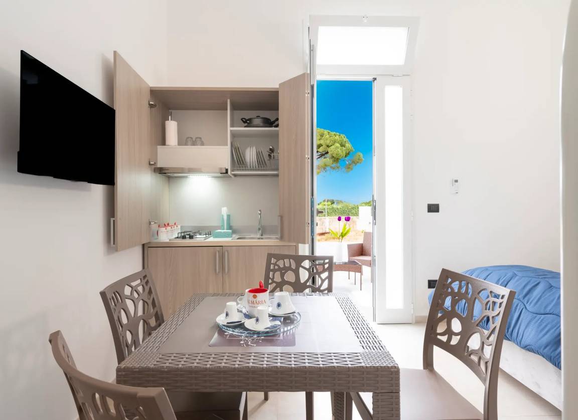 30 M² House ∙ 1 Bedroom ∙ 4 Guests - Torre Lapillo