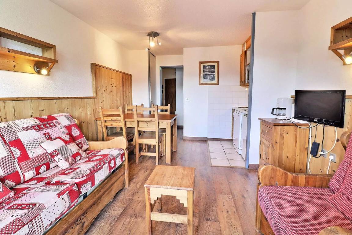 Apartamento ∙ 1 Habitación ∙ 4 Huéspedes - Courchevel, Francia