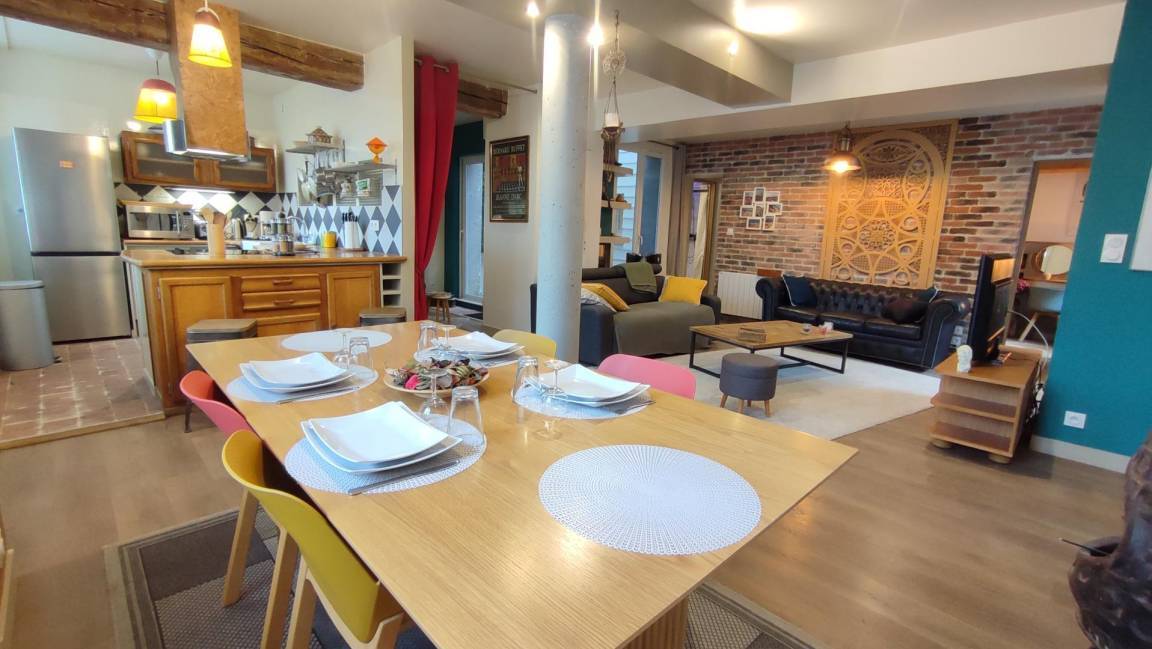 82 M² Gîte ∙ 2 Chambres ∙ 6 Personnes - Rouen