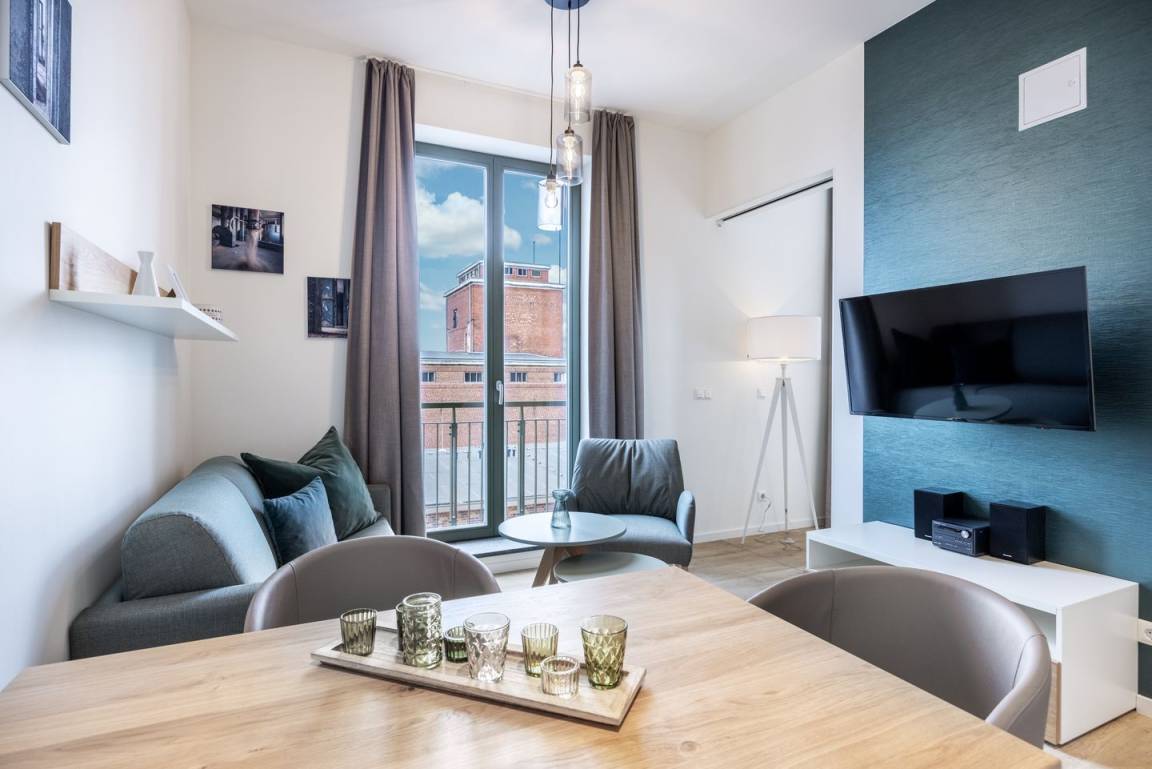 34 M² Apartamento ∙ 1 Habitación ∙ 3 Huéspedes - Wismar