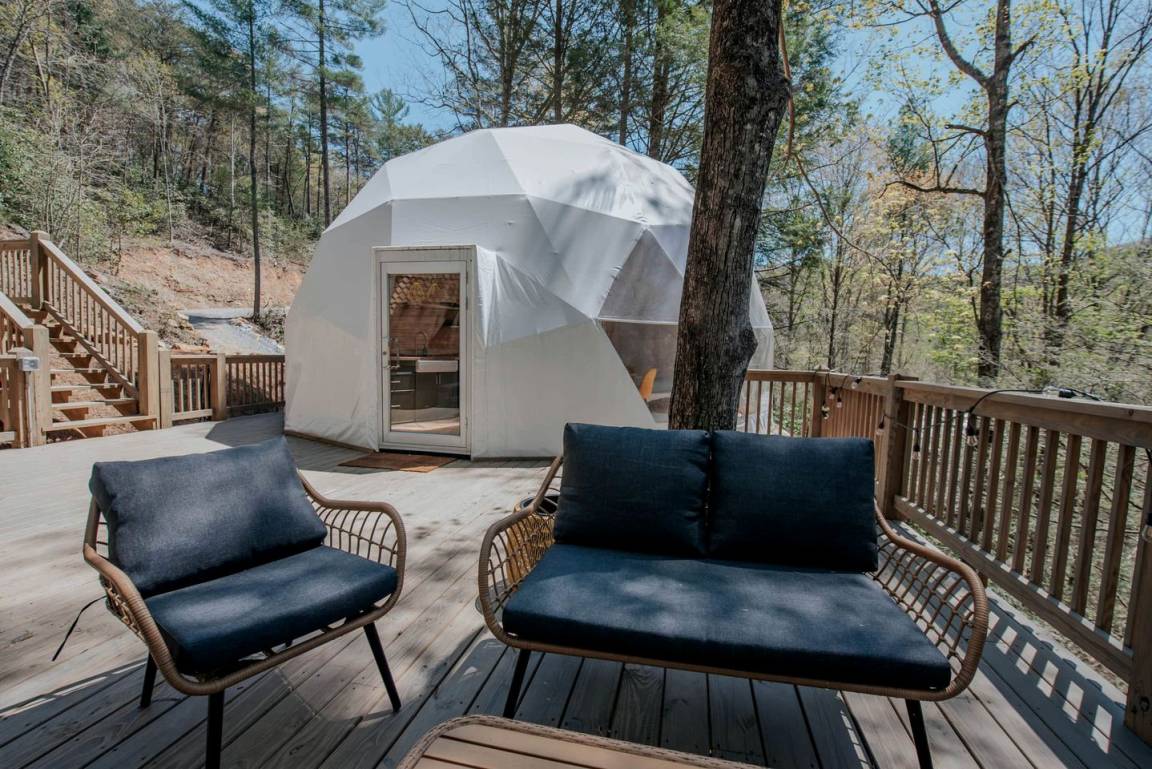 Camping-unterkunft ∙ 1 Schlafzimmer ∙ 2 Gäste - Blue Ridge, GA