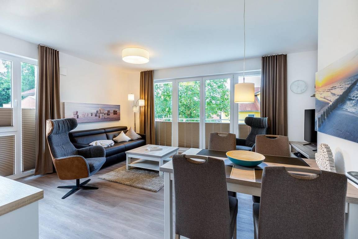 53 M² Apartment ∙ 1 Bedroom ∙ 4 Guests - Boltenhagen
