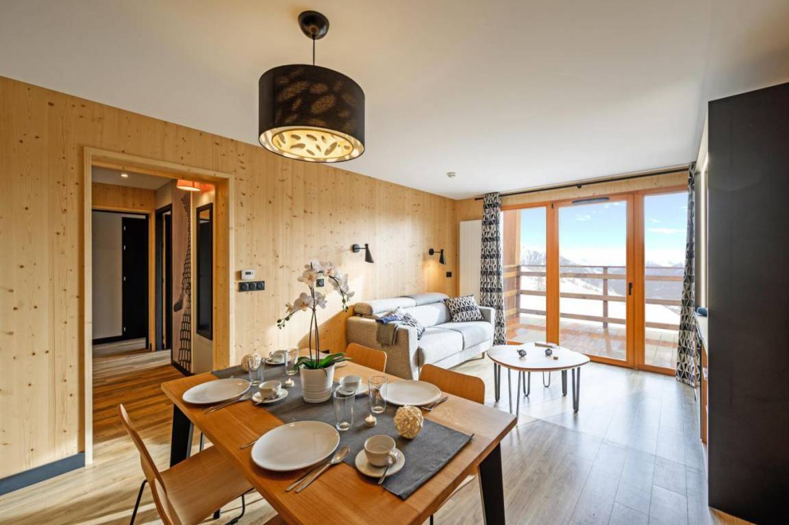 52 M² Appartement ∙ 2 Chambres ∙ 6 Personnes - Albiez-Montrond