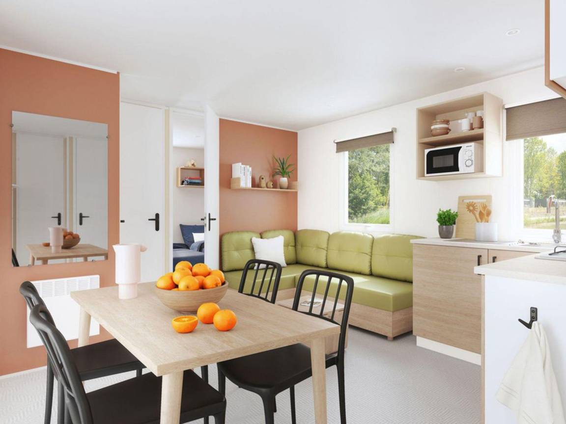 35 M² Mobil-home ∙ 3 Chambres ∙ 6 Personnes - Chaumont-sur-Loire
