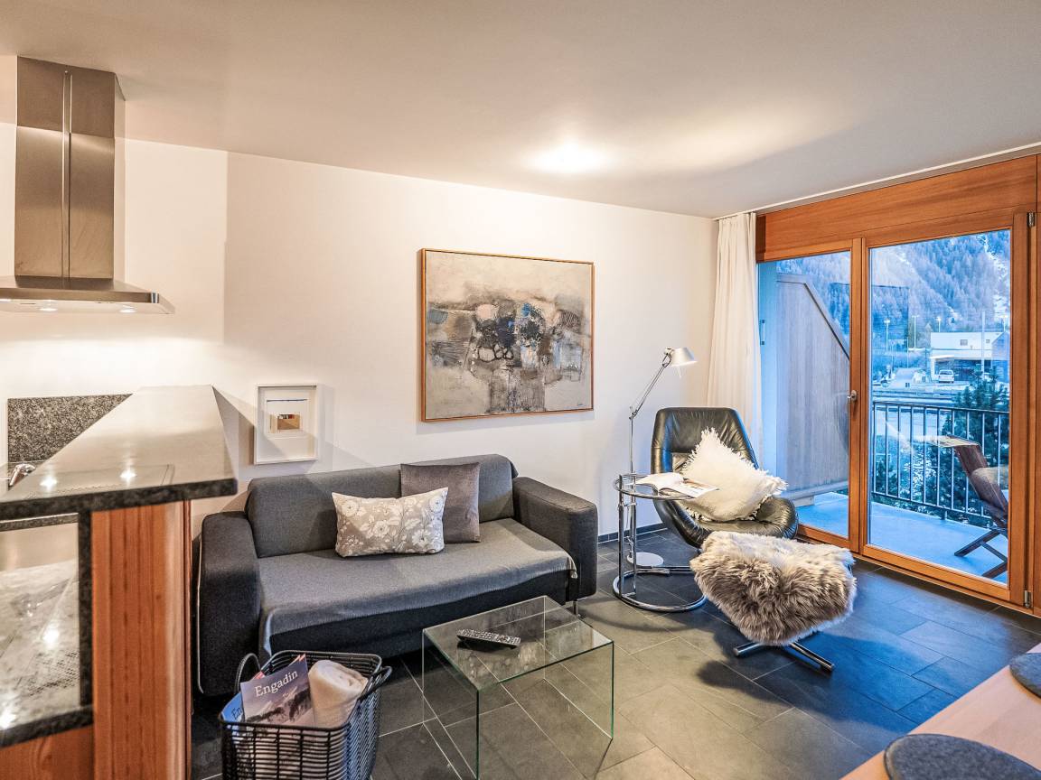 50 M² Apartment ∙ 1 Bedroom ∙ 2 Guests - Samedan