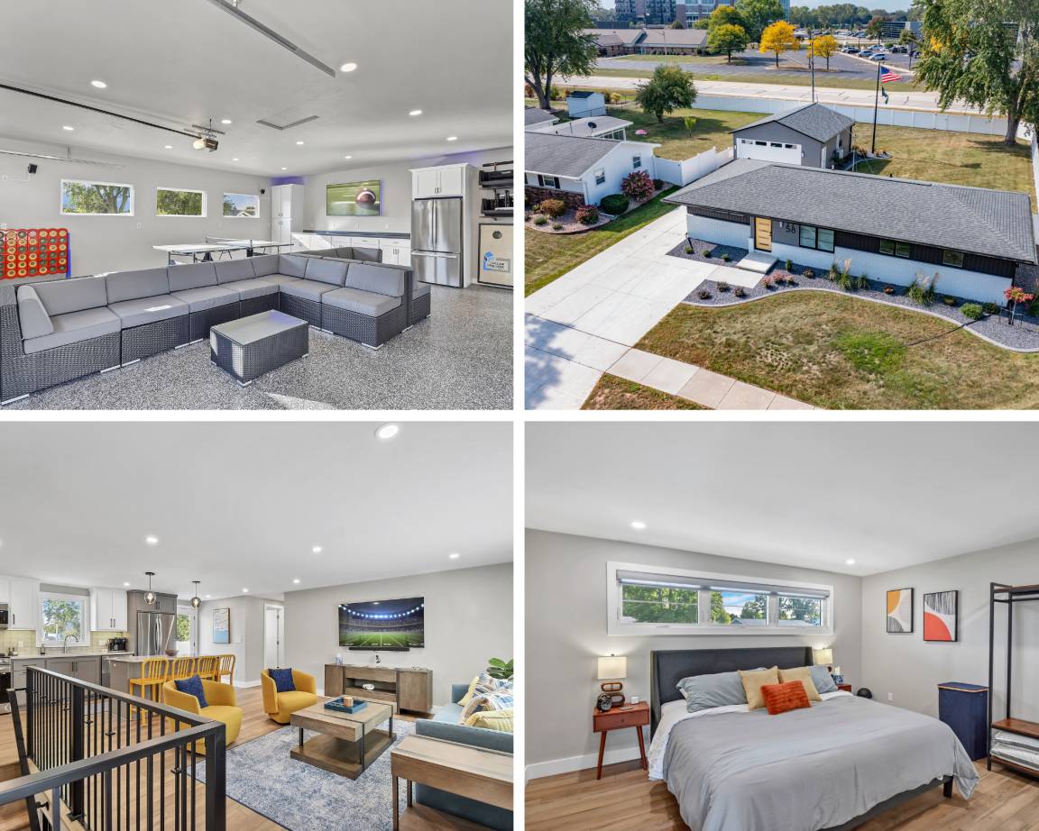 159 M² Maison De Vacances ∙ 4 Chambres ∙ 12 Personnes - Green Bay, WI