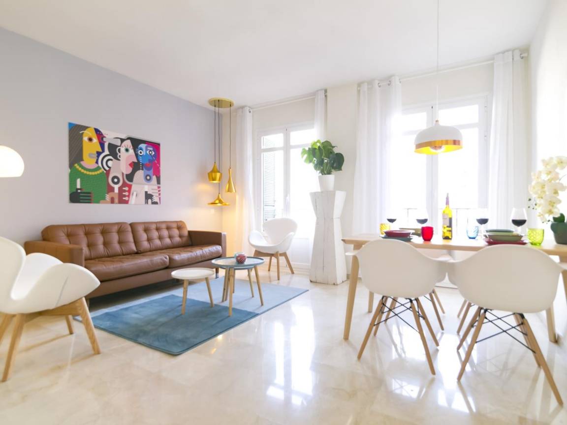 63 M² Appartement ∙ 2 Chambres ∙ 4 Personnes - Málaga