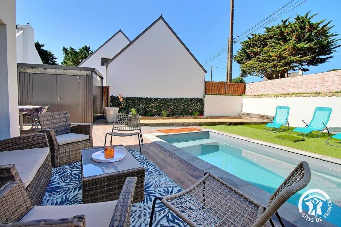 130 M² Gîte ∙ 4 Chambres ∙ 10 Personnes - Carnac
