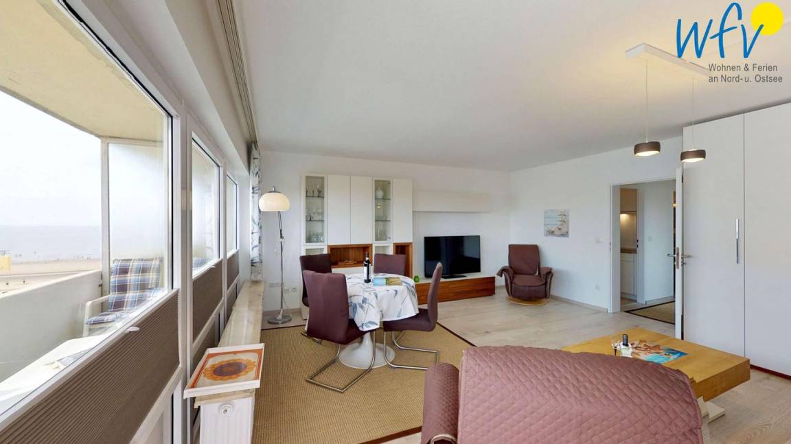 48 M² Apartamento ∙ 1 Habitación ∙ 4 Huéspedes - Wangerooge