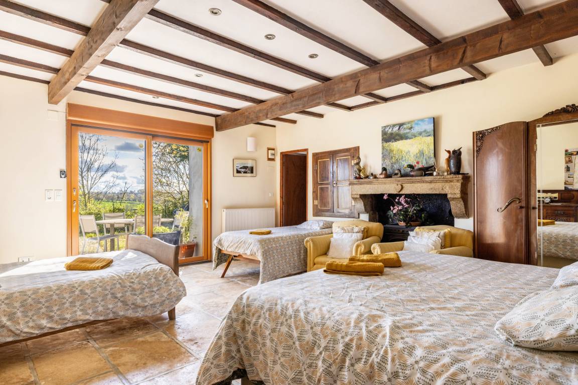 36 M² Chambre D'hôtes ∙ 1 Chambre ∙ 5 Personnes - Lusignan