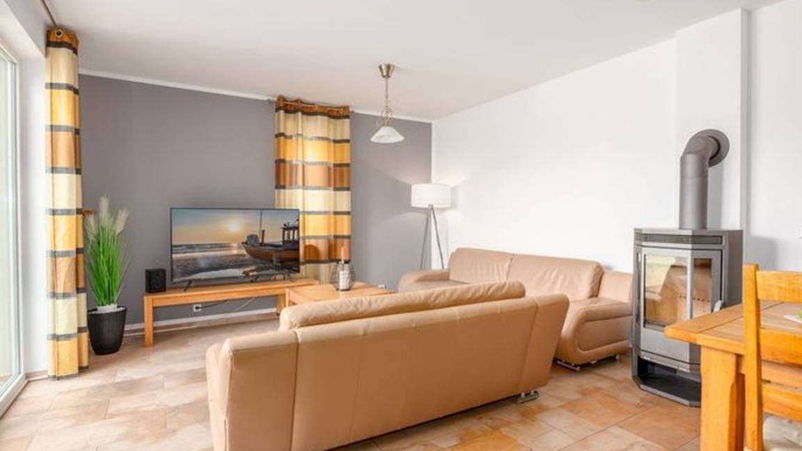 90 M² Apartamento ∙ 3 Habitaciones ∙ 6 Huéspedes - Zinnowitz