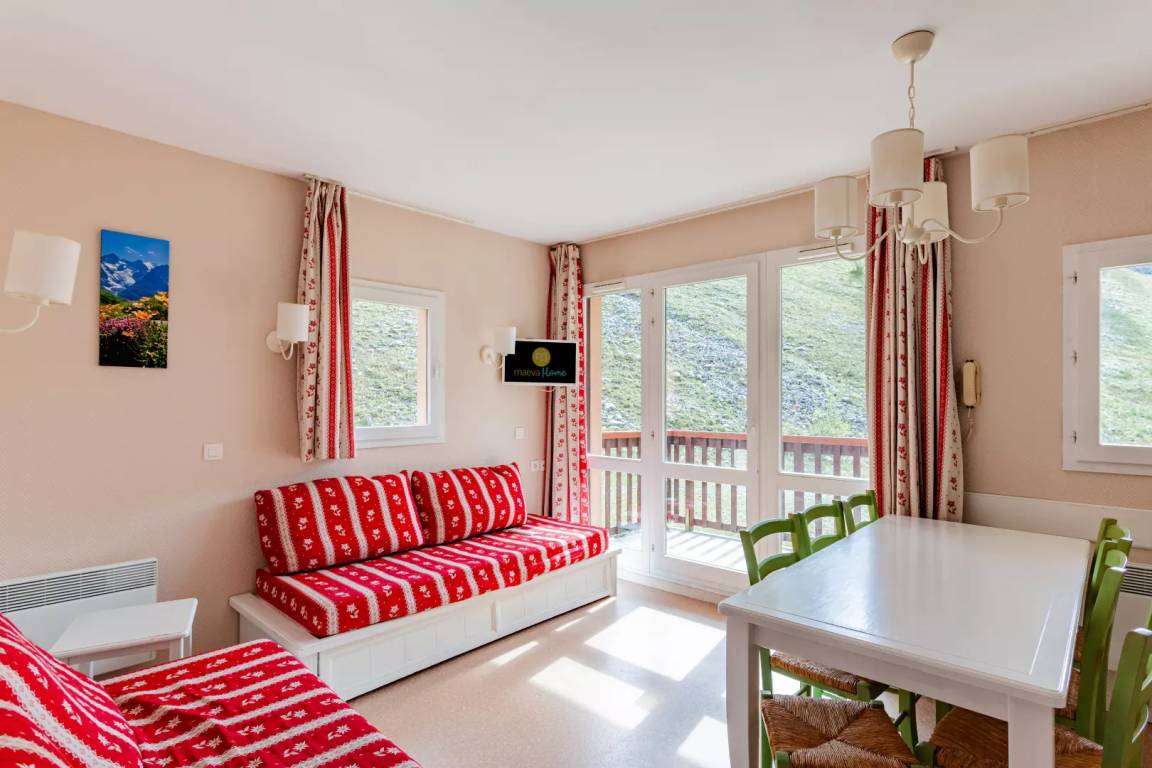 38 M² Appartement ∙ 2 Chambres ∙ 6 Personnes - Valmeinier