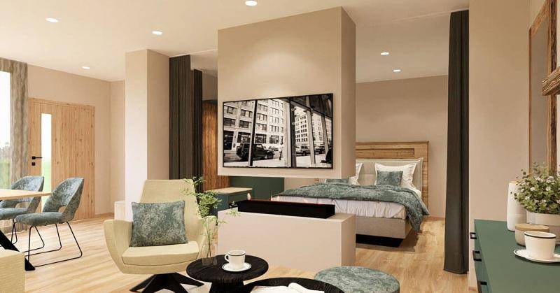 Chalet ∙ 1 Slaapkamer ∙ 4 Gasten - Bodenmais