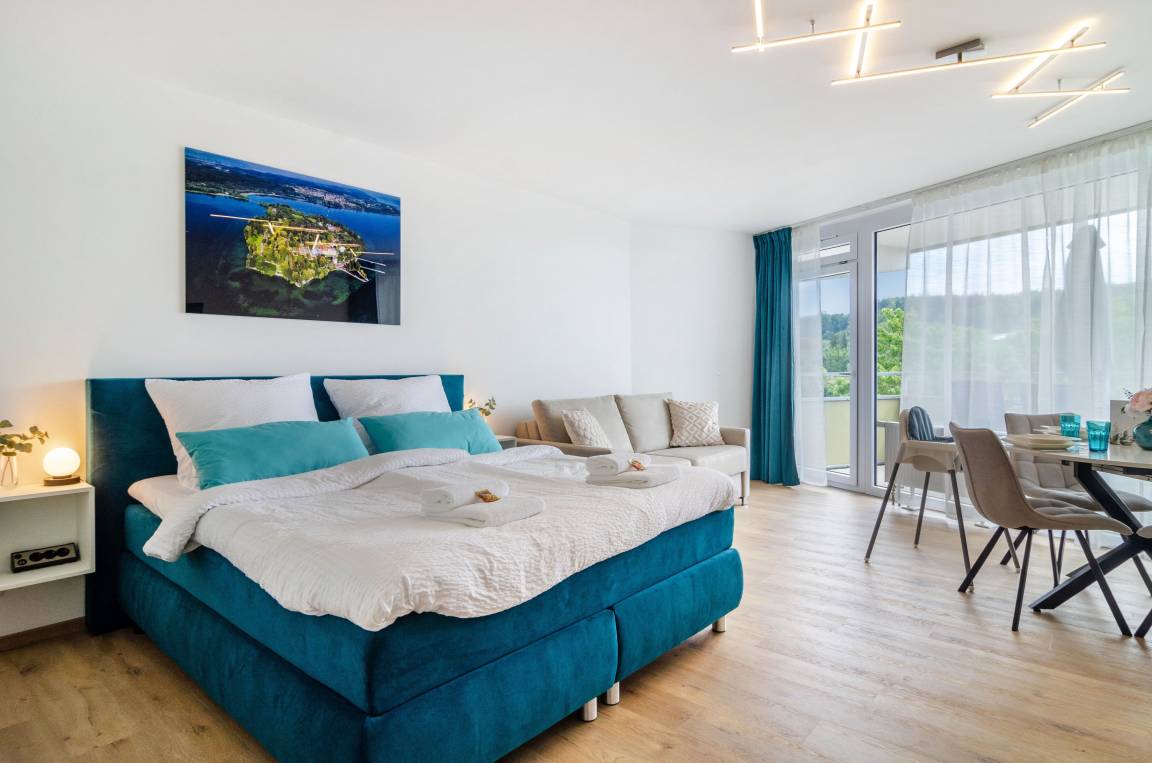 40 M² Ferienwohnung ∙ 1 Schlafzimmer ∙ 4 Gäste - Bodensee