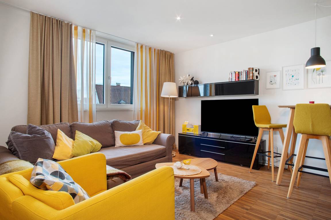 50 M² Ferienwohnung ∙ 1 Schlafzimmer ∙ 3 Gäste - Langenargen