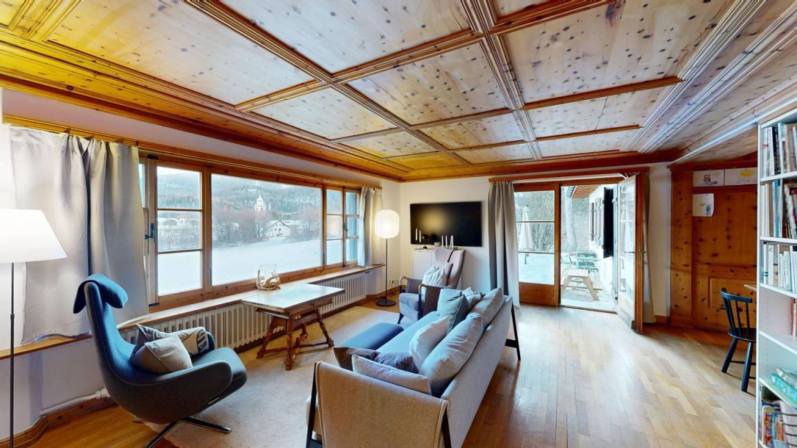 140 M² Ferienwohnung ∙ 3 Schlafzimmer ∙ 6 Gäste - Celerina/Schlarigna